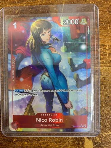 One Piece Card Game PRB-01 The Best - Nico Robin OP05-010 (ENGLISH) Alt ...