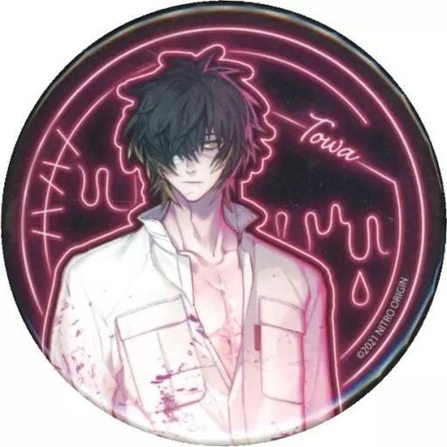 [Used] Badge Pins Towa (White Shirt) Can Badge "eeo Lottery Slow Damage ...