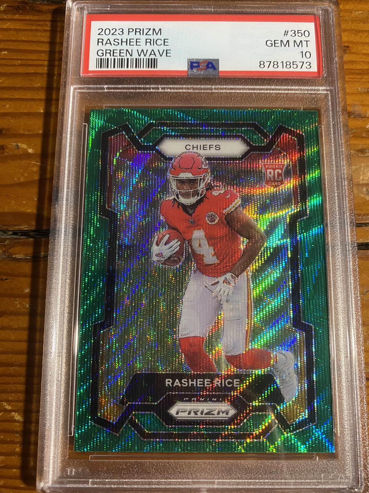 Rashee Rice 2023 Prizm #350 Green Wave PSA 10 Price Guide - Sports Card ...