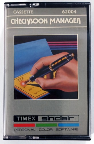 Timex 2068 Application Tape: Checkbook Manager, no box or manual | eBay