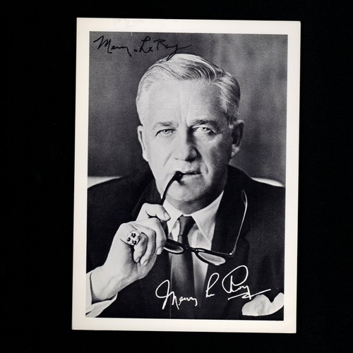 MERVYN LeROY Autograph WIZARD OF OZ Producer Signed 5X7 B&W Photo w ...