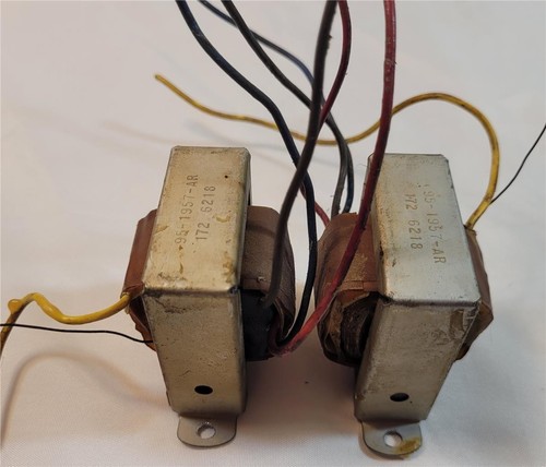 2 vintage zenith SE 6BQ5 tube amp output transformers | eBay