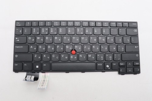 Original 5N21M38484 Lenovo Thinkpad Keyboard Russian L14 Gen 5, T14 Gen ...