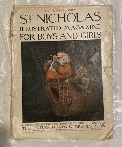St. Nicholas Magazine January 1909 | eBay