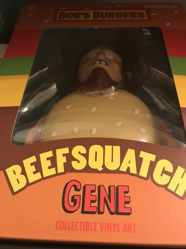 Bob's Burgers: Beefsquatch Medium 7" Vinyl Figure by KIDROBOT Gene ...