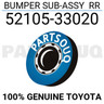 52105-33020 Toyota OEM Genuine BUMPER SUB-ASSY RR | eBay