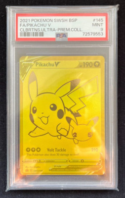 Pikachu Pokémon TCG Professional Sports Authenticator (PSA) Individual ...