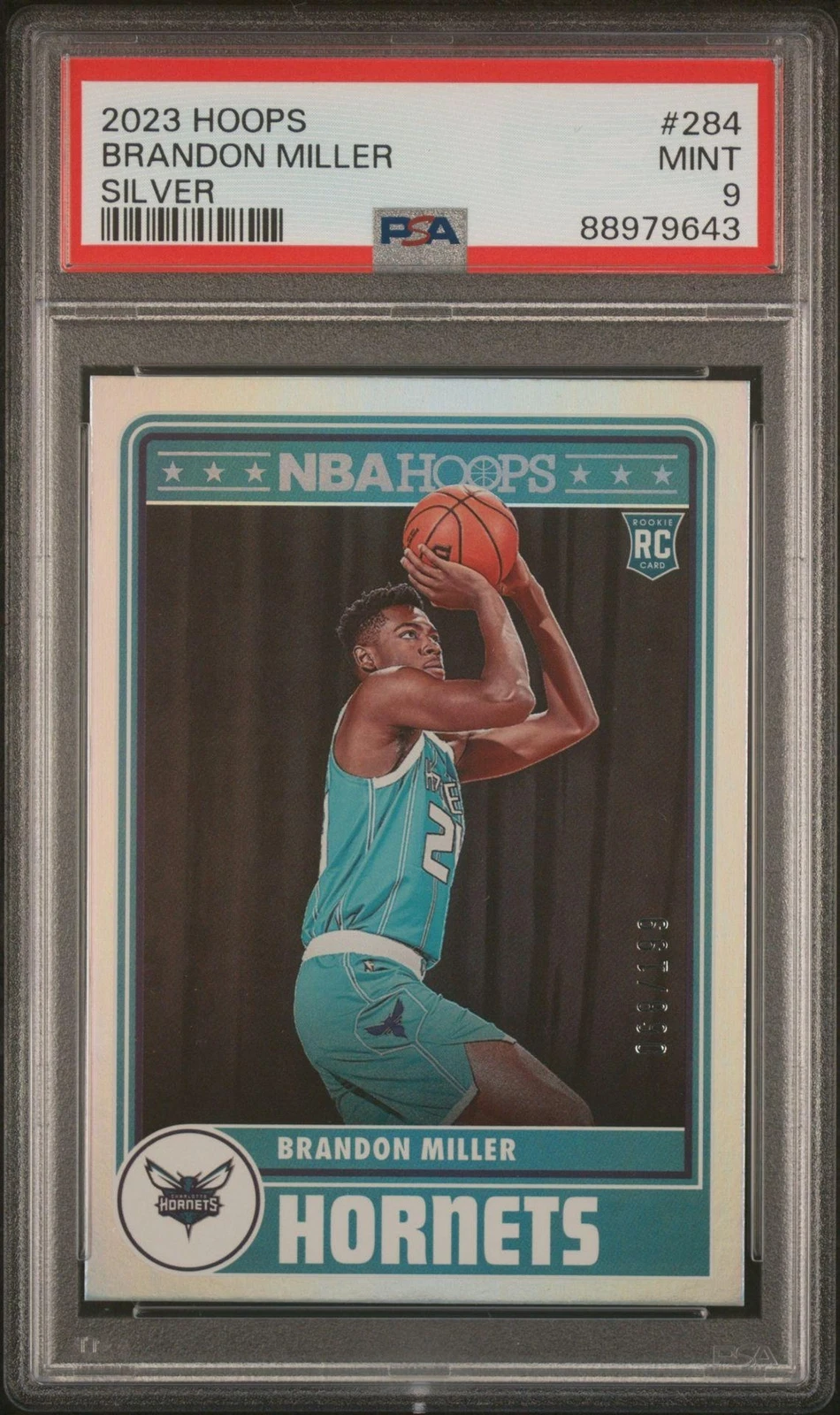 Brandon Miller 2023 Hoops #284 Tribute - Silver /199 PSA 9 Price Guide - Sports Card Investor