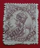 Vintage India Postage Stamp - ONE ANNA Stamp - Service Water Marked ...