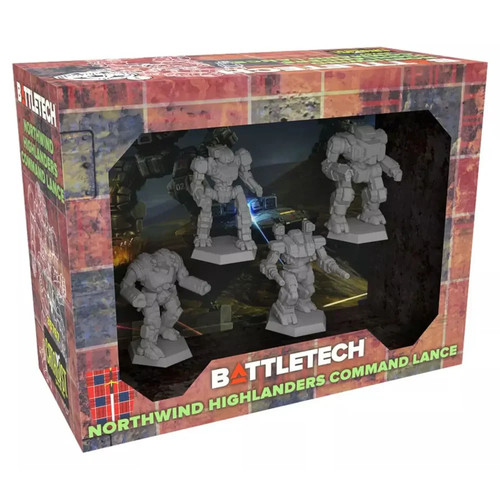 Battletech: Miniature Force Pack - Northwind Highlanders Command Lance ...