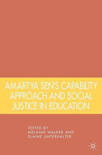 Amartya Sen's Capability Approach and Social Justice in Education by ...