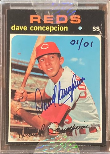 2004 1971 Topps Originals Signature Edition Buyback Auto Dave ...