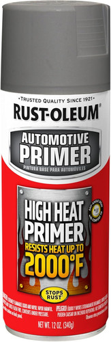 249340 Automotive High Heat Primer Spray Paint, 12 Ounce (Pack of 1 ...