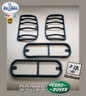 LAND ROVER FREELANDER 1 1998-2003 REAR LIGHT GUARDS SET OF 4 PART ...