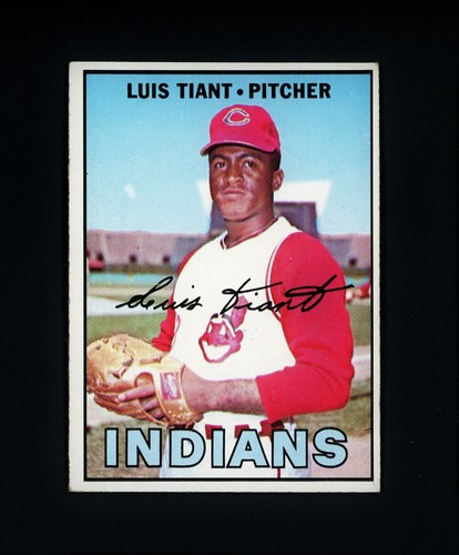Luis Tiant 1967 Topps - Cleveland Indians #377 EX-MT | eBay