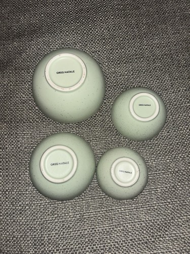 New Greg Natale Ceramic Measuring Cups Set of 4 Fast Shipping | eBay