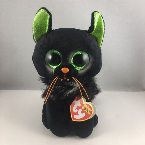 Ty Beanie Boos OLEANDER the Halloween Cat 6" NEW MWMTs Plush Stuffed ...