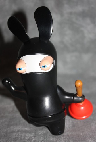Works 2015 McDonald's Ubisoft Rabbids Ninja Rabbid Spinning Plunger #5 ...