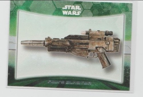 2015 Topps Star Wars The Force Awakens Series 1 WEAPONS Finns Blaster 2 ...