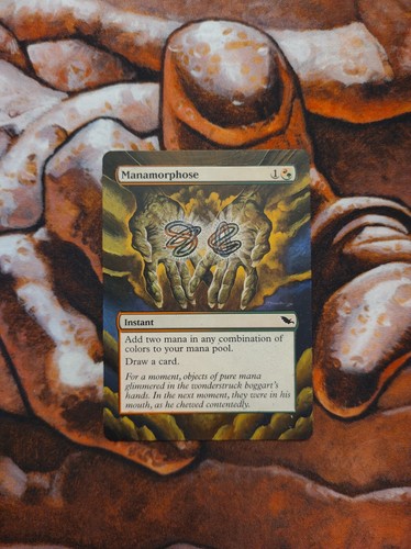 Magic the Gathering Manamorphose #1 Hand Painted Unique Custom MTG ...