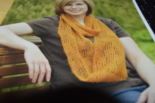 Louet Knitting Pattern Myra Loop Scarf Lace Weight | eBay