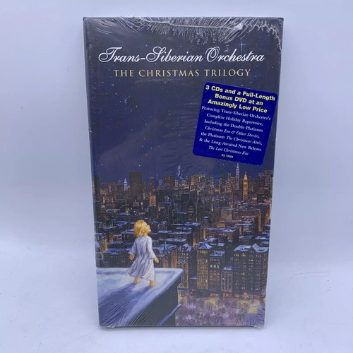 TRANS-SIBERIAN ORCHESTRA Christmas Trilogy (3 CD + DVD SET) SEALED NEW ...