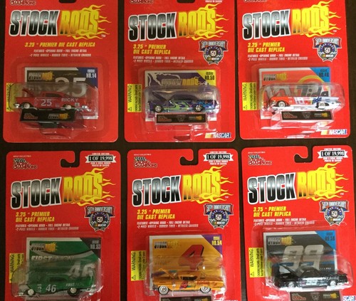 Nascar 50th Anniversary Stock Rods Ltd Ed 1/64 Issue #'s 14/48/50/53/54 ...