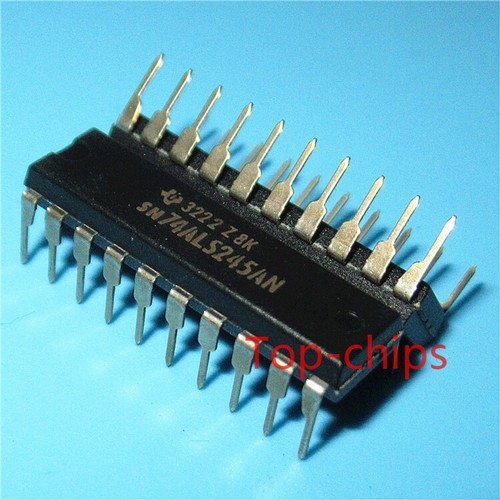 5PCS SN74ALS245AN IC BUS TRANSCEIVER DUAL 20DIP 74ALS245 ALS245 ALS245A ...