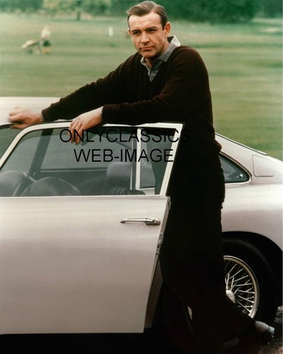 COOL SEAN CONNERY JAMES BOND GOLDFINGER ASTON MARTIN CAR SPORTS CAR ...