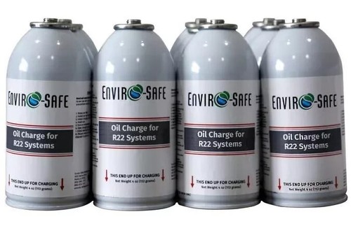 Envirosafe Oil Charge for R22, AC Refrigerant Coolant Support, case of ...