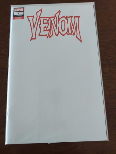 COMIC BOOK VENOM BLANK VARIANT VF/NM 2018 | eBay