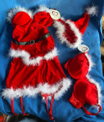 Sexy Santa Underwear in Fancy Dresses for Female for sale | eBay UK