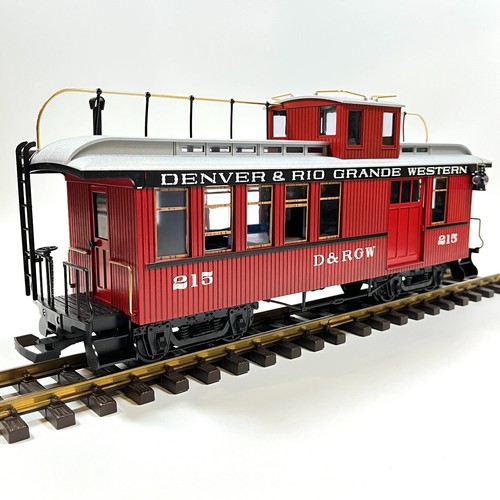 LGB 4075 Denver Rio Grande Western Wood Sheathed Caboose D&RGW 215 G ...