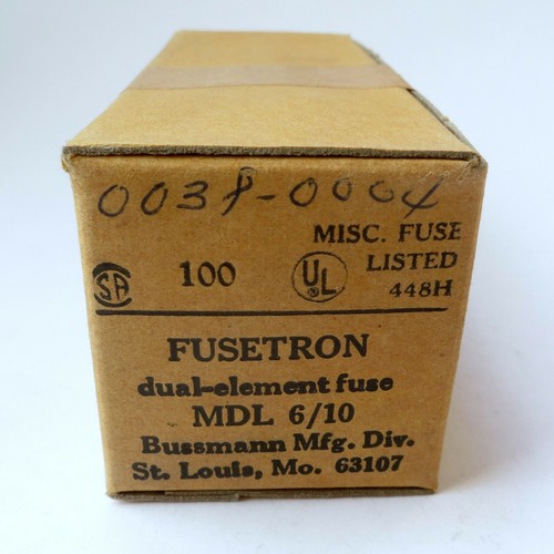 100x Buss MDA 2 1/2 amp fuses - ceramic slow blow fuses | eBay