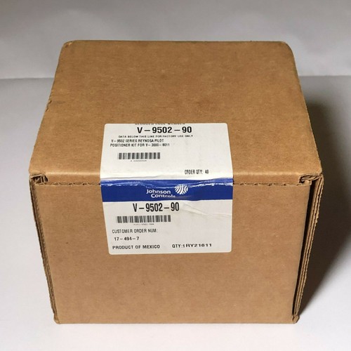 JOHNSON CONTROLS V-9502-90 Positioner Kit NEW IN BOX factory sealed | eBay