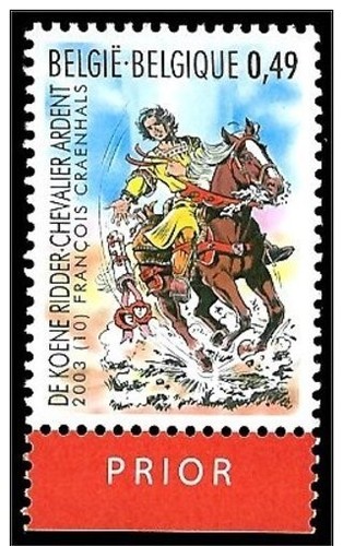 Belgique**CHEVALIER ARDENT-RODE RIDDER-COMICS-BANDES DESSINEES-2003 ...