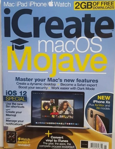 iCreate UK Issue 191 macOS Mojave FREE SHIPPING CB | eBay