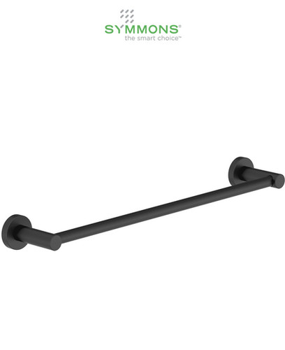 Symmons 353TB-18-MB Dia 18 In. Wall-Mounted Towel Bar in Matte Black | eBay