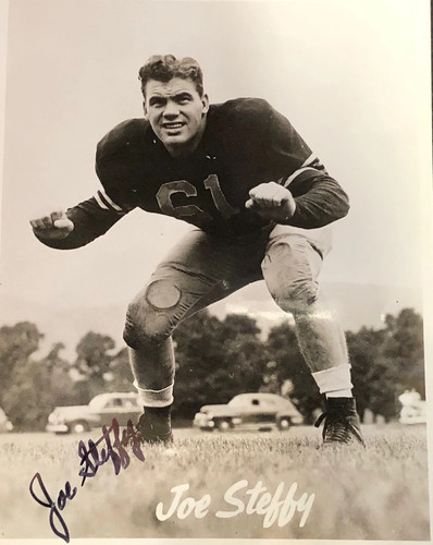 Joe Steffy Autographed 8x10 Football Photo | eBay