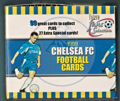 1999 Futera CHELSEA FC Soccer Box of 48 Packs - English Premier League ...