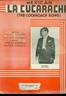 1935 LA CUCARACHA (The Cockroach Song) Vintage Sheet Music by Calumet ...