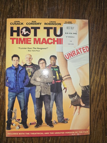 Hot Tub Time Machine DVD 2010 UNRATED John Cusack Rob Corddry Craig ...