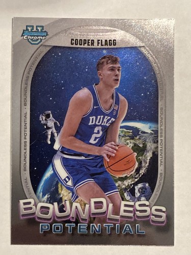2024-25 Bowman Chrome University Boundless Potential Cooper Flagg | eBay