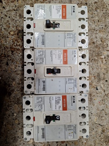 EATON HFD3030BP10 3 Pole 3 Phase 600V 60 ,100, 200 Amps Breakers HFD ...