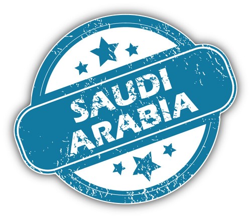 Saudi Arabia Grunge Stamp Car Bumper Sticker Decal | eBay