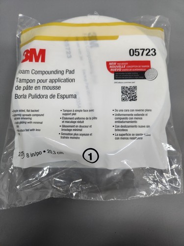 3M 05723 Foam Compounding Buffing Pad Perfect-It 8 inch (2 Pads/Pack ...