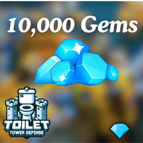 [🟢 ONLINE] Toilet Tower Defense TTD 10K Gems |10000 Gems 🔥 Fast ...