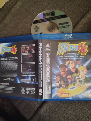 Mega64 Blu-ray Disc OOP Demo Paid DLC Expansion Exclusive Mega 64 | eBay