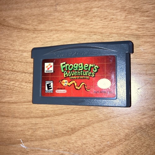 Nintendo Game Boy Advance AUTHENTIC Frogger's Adventures: Temple of the ...