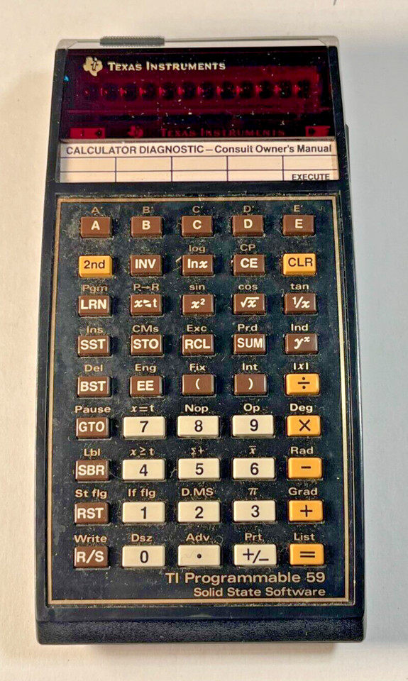Texas Instruments Vintage Calculators for sale | eBay
